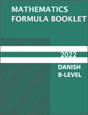 Matematics Formula booklet (Danish B-level)